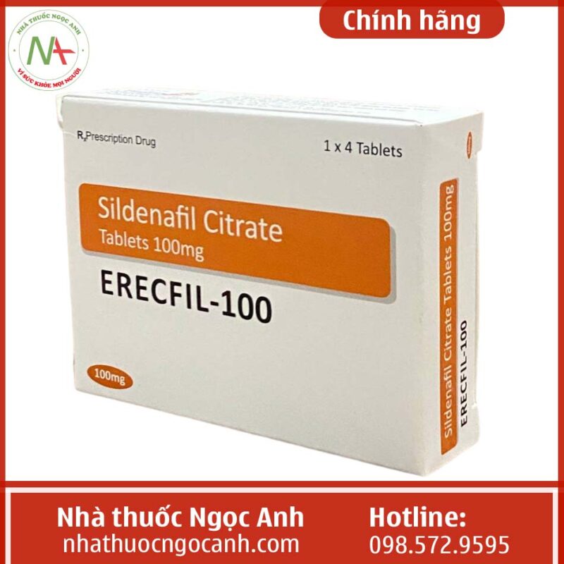 Thuốc Erecfil-100 nữ uống được không, giá bao nhiêu, mua ở đâu?