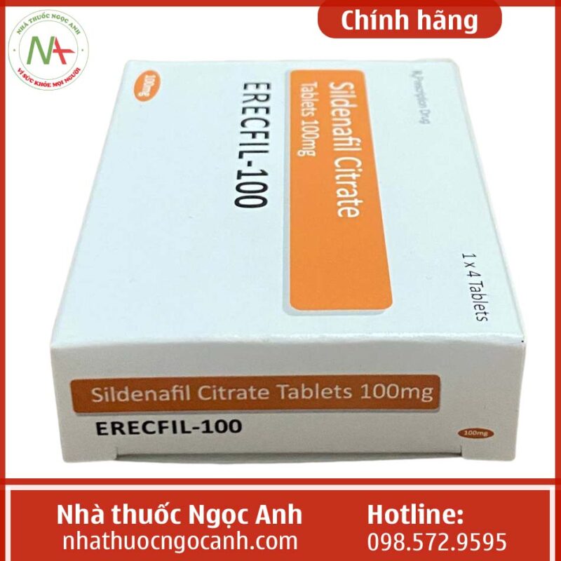 Thuốc Erecfil-100 nữ uống được không, giá bao nhiêu, mua ở đâu?