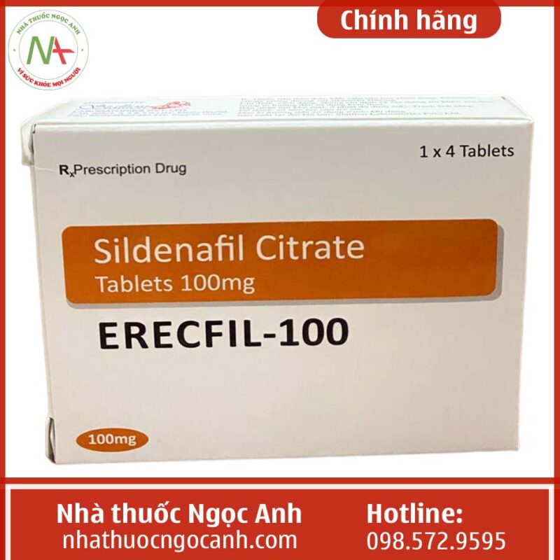 Thuốc Erecfil-100 nữ uống được không, giá bao nhiêu, mua ở đâu?