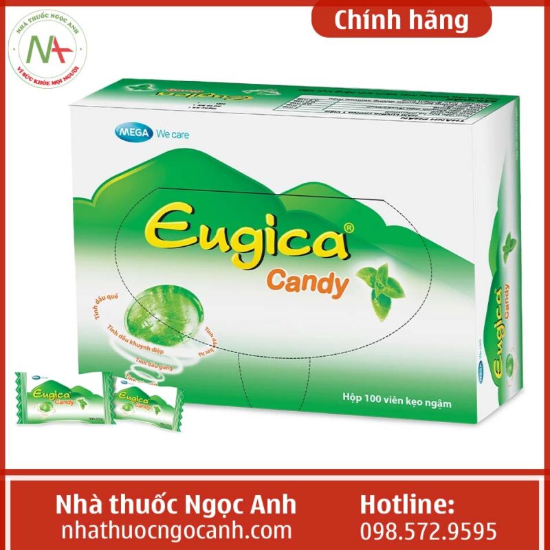 Kẹo ngậm Eugica Candy có tốt không, giá bao nhiêu, mua ở đâu?