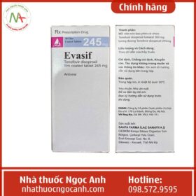 Thuốc Evasif 245mg có tác dụng gì, giá bao nhiêu, mua ở đâu?