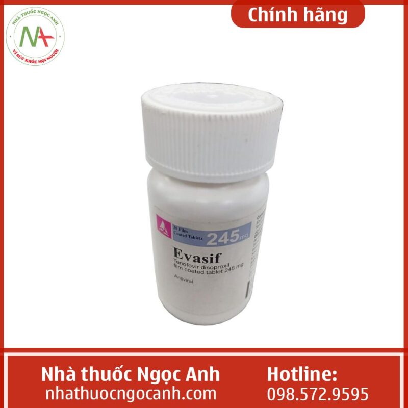 Thuốc Evasif 245mg có tác dụng gì, giá bao nhiêu, mua ở đâu?