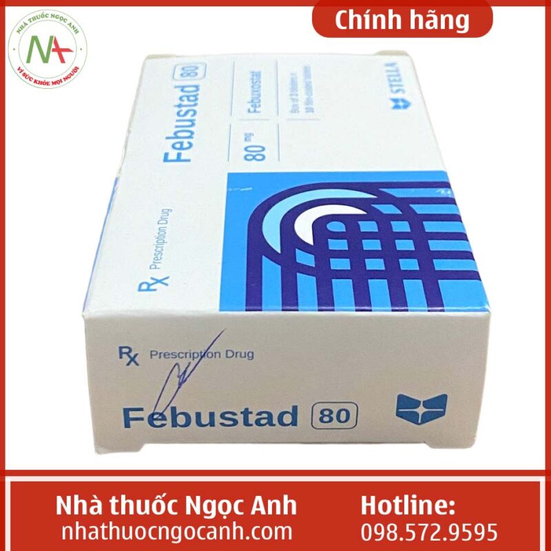 Thuốc Febustad 80 Stella là thuốc gì, giá bao nhiêu, mua ở đâu?