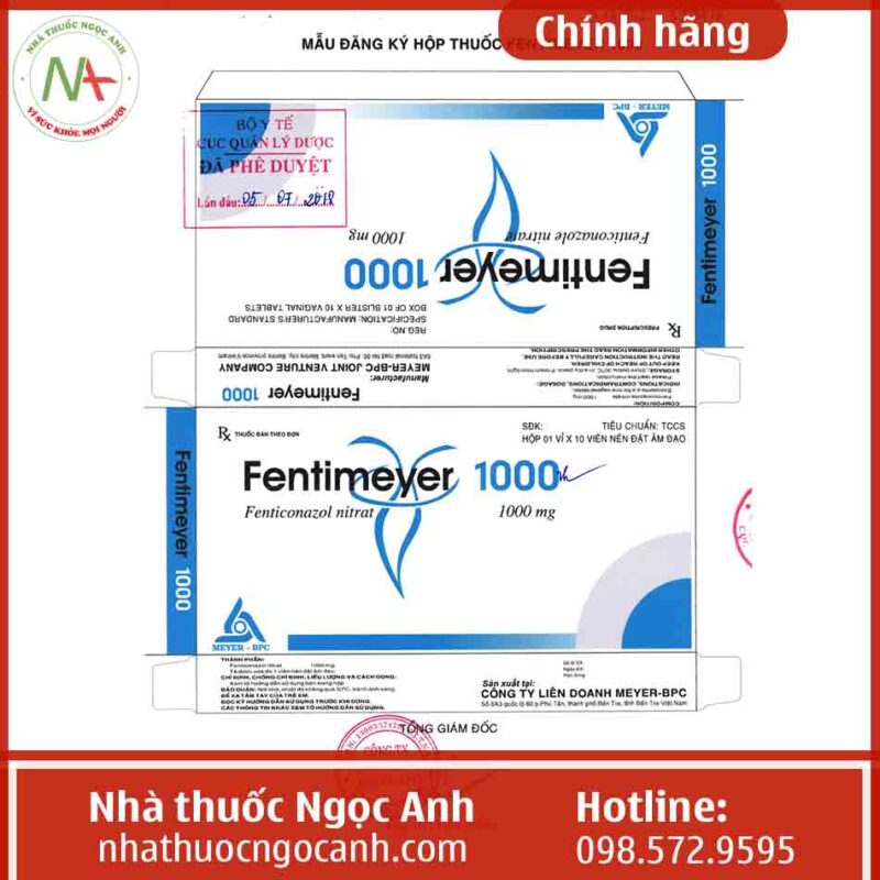 Thuốc Fentimeyer 1000 mg là thuốc gì, giá bao nhiêu, mua ở đâu?