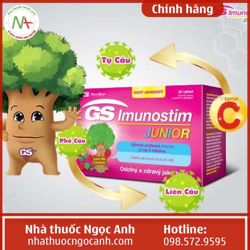 Thuốc GS Imunostim Junior có tốt không, giá bao nhiêu, mua ở đâu?