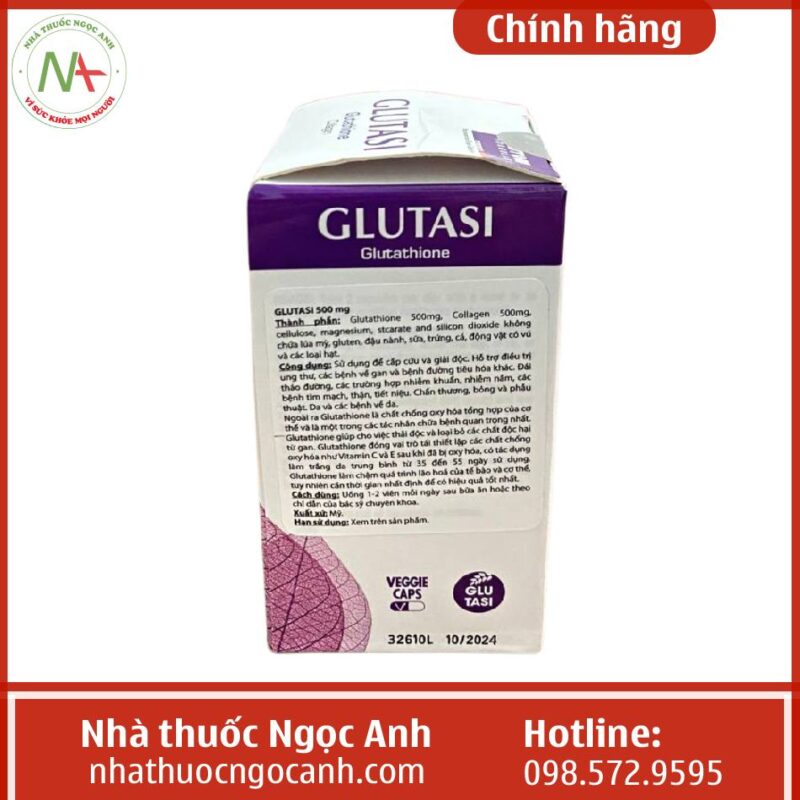 Thuốc Glutasi Glutathione có tốt không, giá bao nhiêu, mua ở đâu?