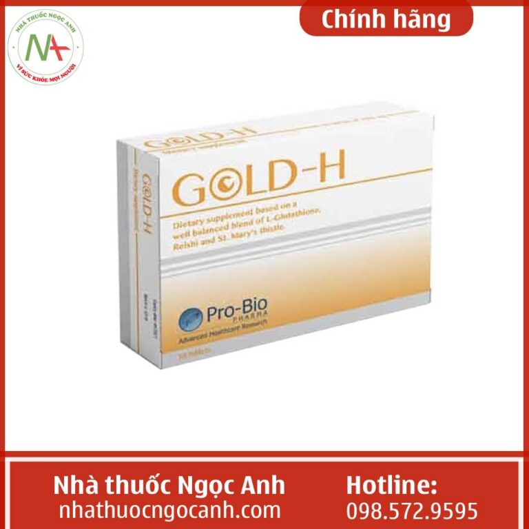 Thuốc Gold-H là thuốc gì, có tác dụng gì, mua ở đâu, giá bao nhiêu