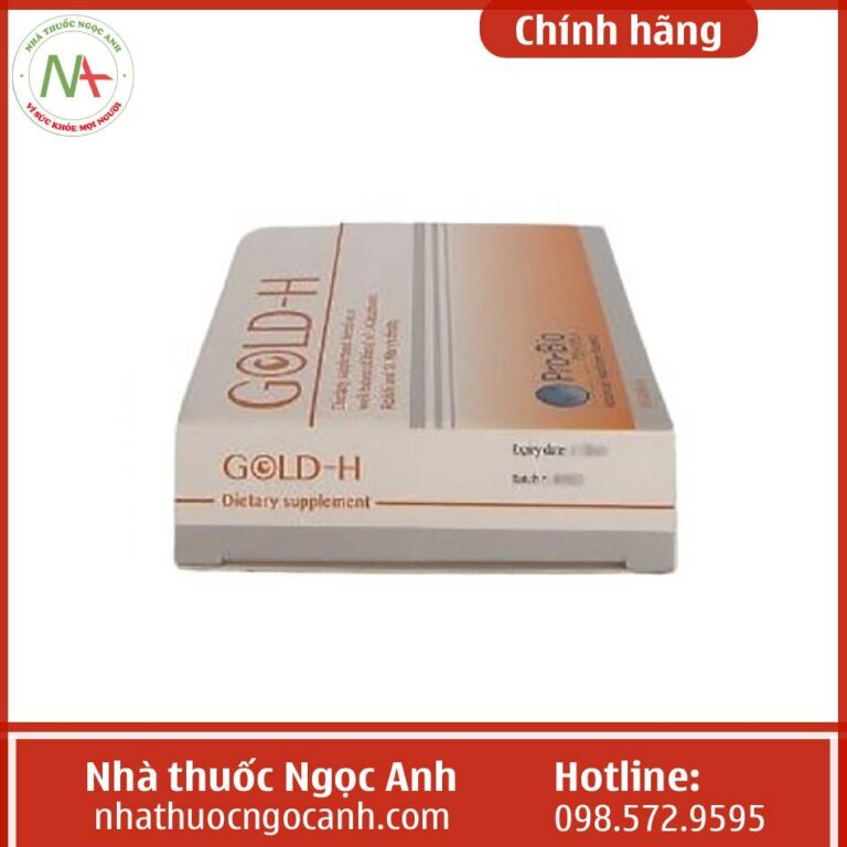 Thuốc Gold-H là thuốc gì, có tác dụng gì, mua ở đâu, giá bao nhiêu