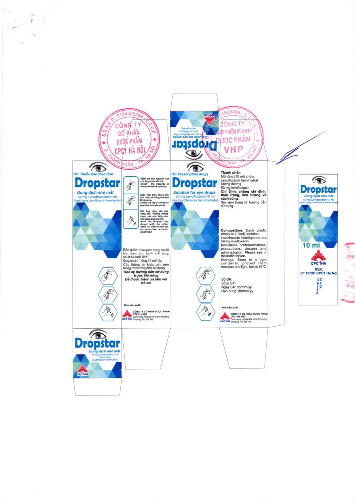 Thuốc Dropstar 10ml là thuốc gì? Giá bao nhiêu? Mua ở đâu