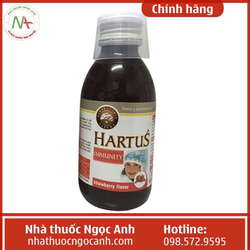 Thuốc Hartus Immunity uống lúc nào, giá bao nhiêu, mua ở đâu?