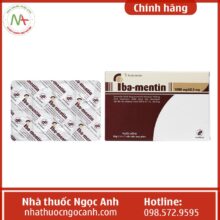 Thuốc Iba-Mentin 1000mg/62,5mg có tác dụng gì, mua ở đâu, giá bao nhiêu?