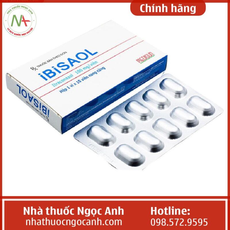 Thuốc Ibisaol 100mg có tác dụng gì, mua ở đâu, giá bao nhiêu?