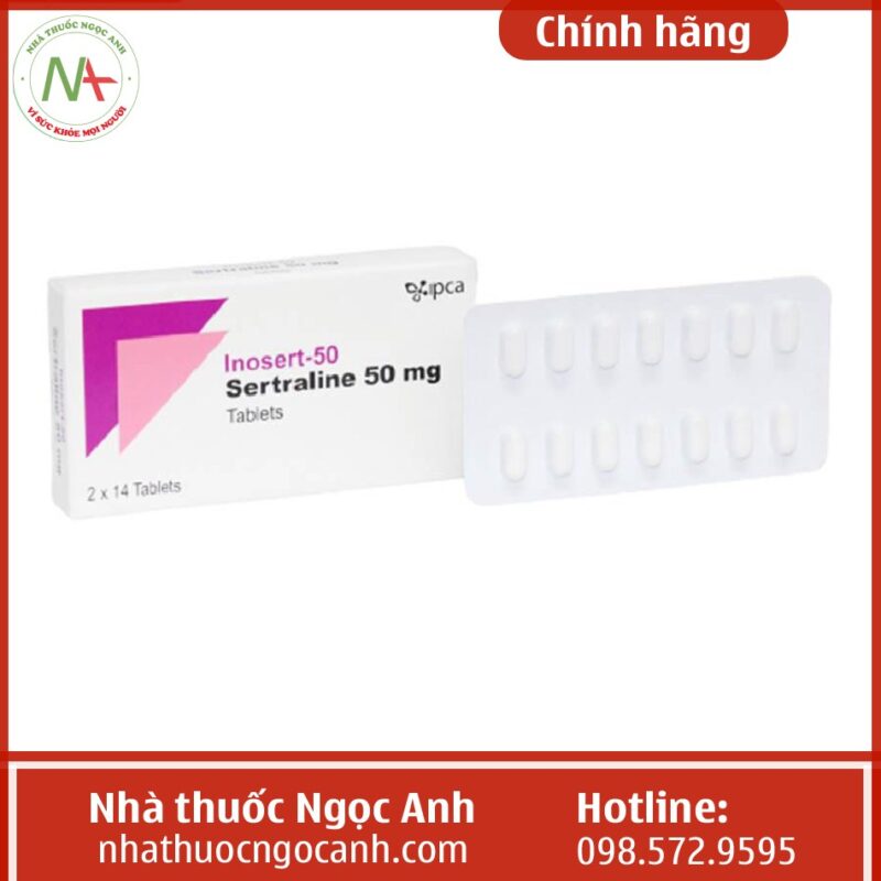 Thuốc Inosert-50 là thuốc gì, tác dụng phụ, mua ở đâu, giá bao nhiêu?