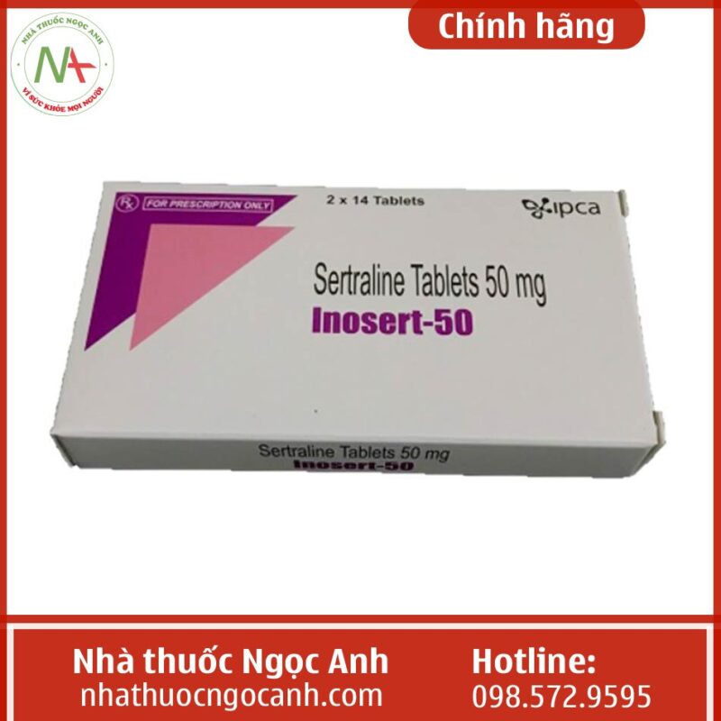 Thuốc Inosert-50 là thuốc gì, tác dụng phụ, mua ở đâu, giá bao nhiêu?