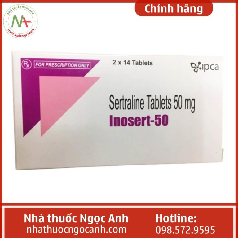 Thuốc Inosert-50 là thuốc gì, tác dụng phụ, mua ở đâu, giá bao nhiêu?