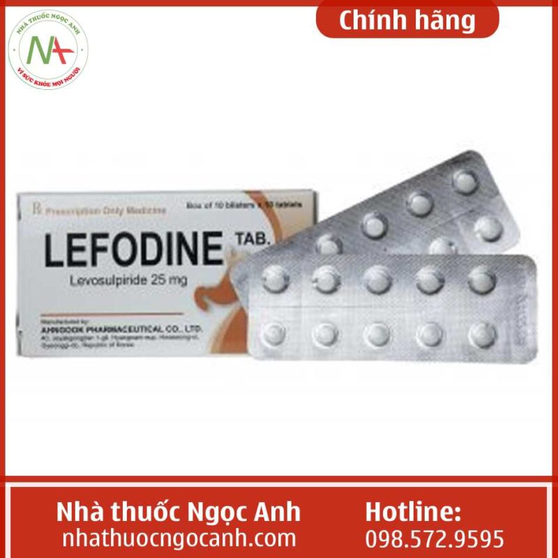 Thuốc Lefodine Tab 25 có tác dụng gì, giá bao nhiêu, mua ở đâu?
