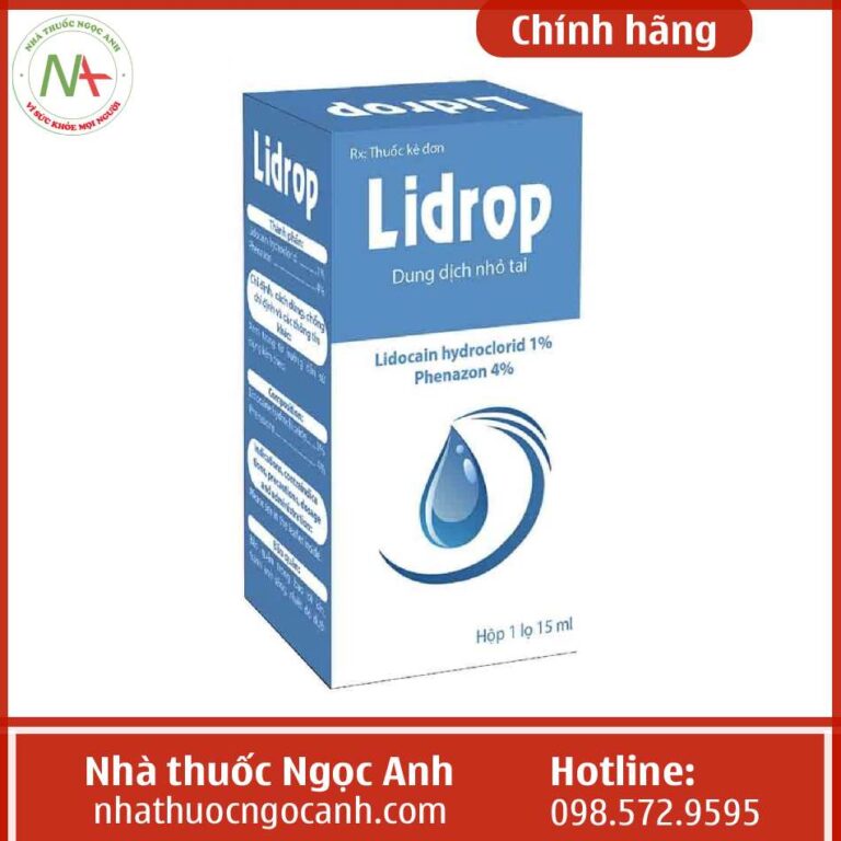 Thuốc Lidrop 15ml là thuốc gì, có tác dụng gì, giá bao nhiêu, mua ở đâu