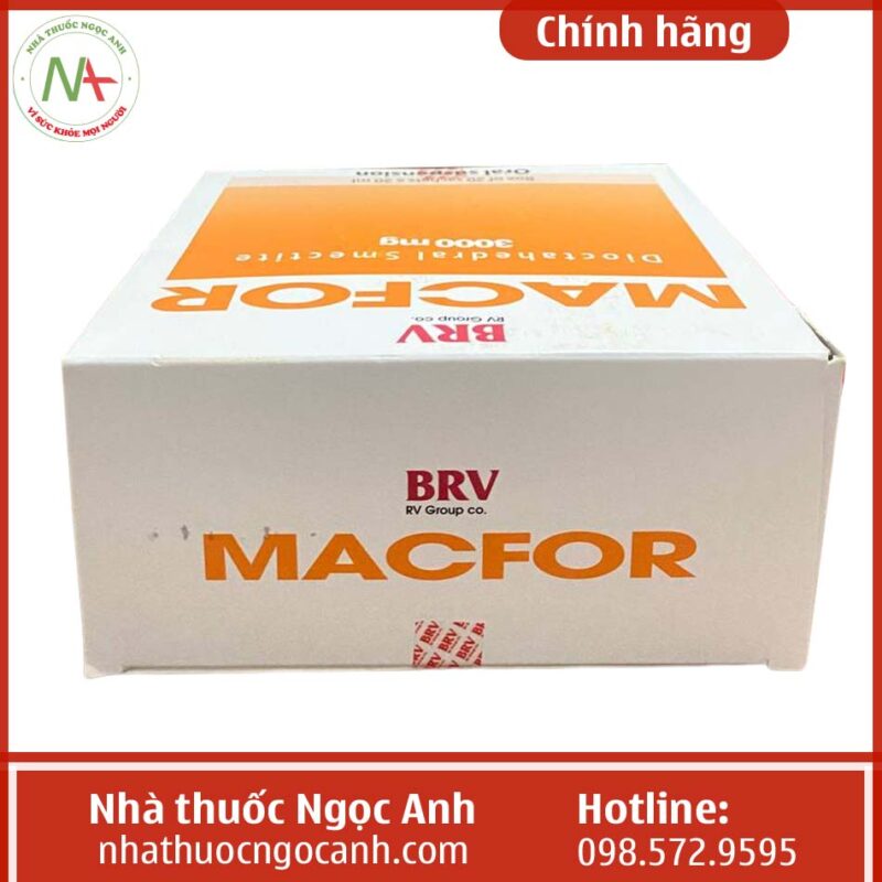 Thuốc Macfor 3000mg là thuốc gì, tác dụng gì, giá bao nhiêu, mua ở đâu?