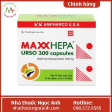 Thuốc Maxxhepa Urso 300 Capsules là thuốc gì, tác dụng gì, giá bao ...