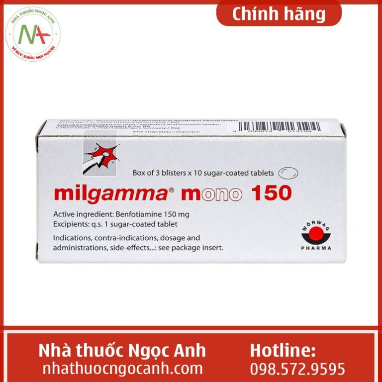 Thuốc Milgamma mono 150 thành phần, giá bao nhiêu, mua ở đâu