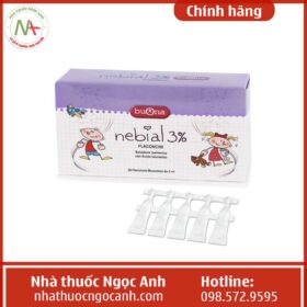 Thuốc Nebial 3% Flaconcini có tác dụng gì, giá bao nhiêu, mua ở đâu