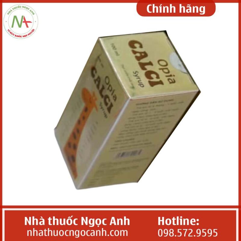 Thuốc Opia Calci Syrup 100ml là thuốc gì, mua ở đâu, giá bao nhiêu?