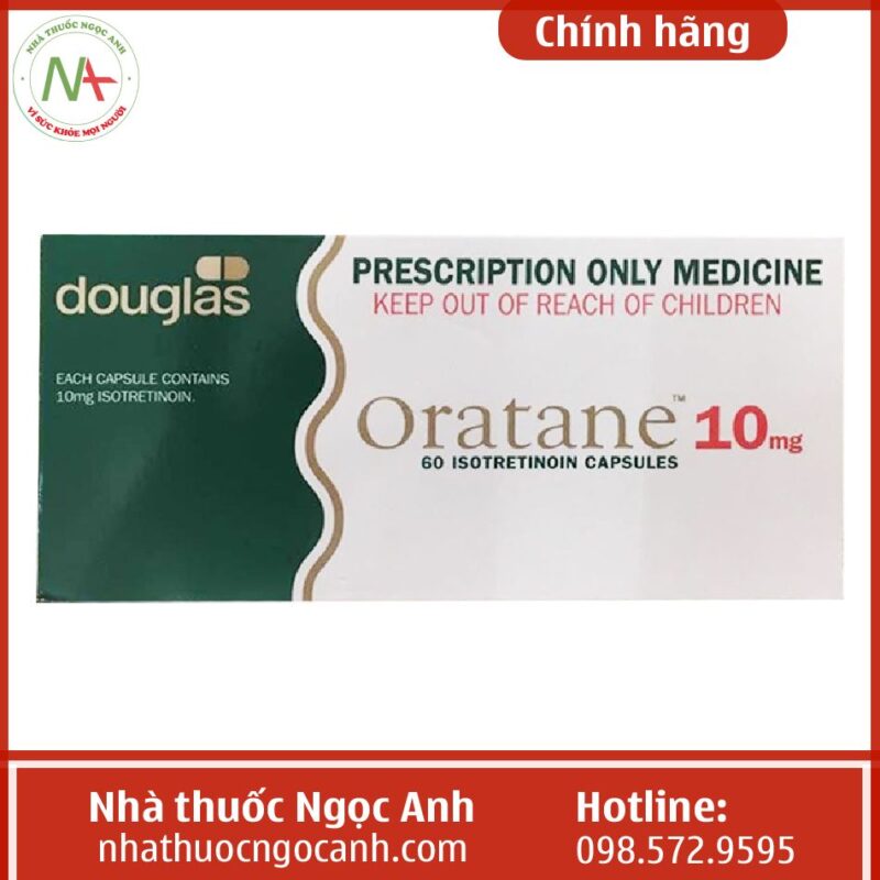 Thuốc Oratane 10mg có tác dụng gì, giá bao nhiêu, mua ở đâu?