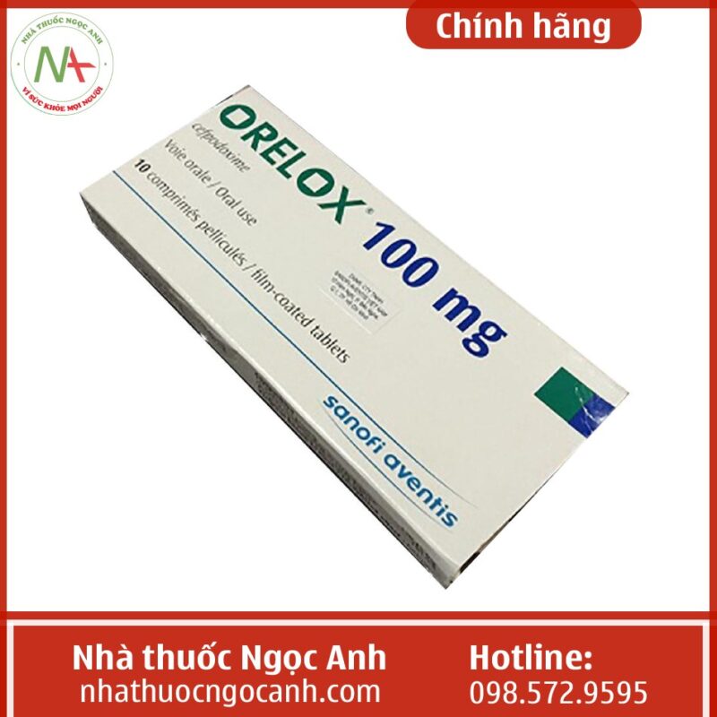 Thuốc Orelox 100mg có tác dụng gì, mua ở đâu, giá bao nhiêu?