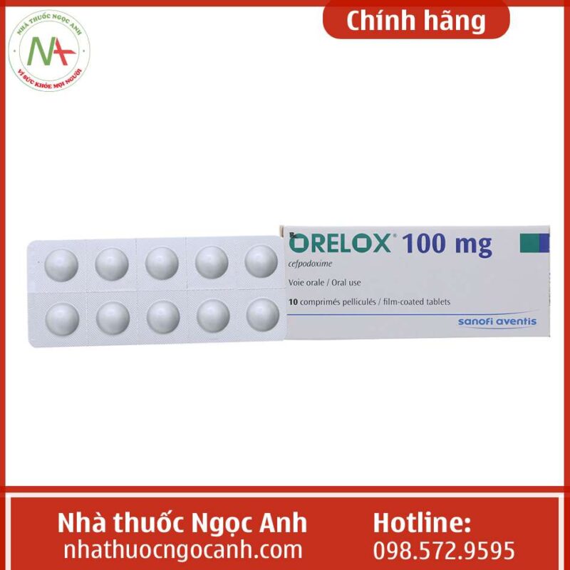 Thuốc Orelox 100mg có tác dụng gì, mua ở đâu, giá bao nhiêu?