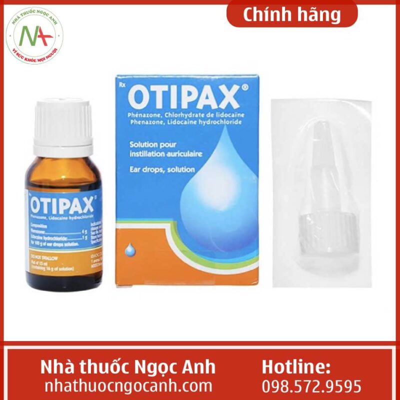 Thuốc nhỏ tai Otipax 15ml là thuốc gì, giá bao nhiêu, mua ở đâu?