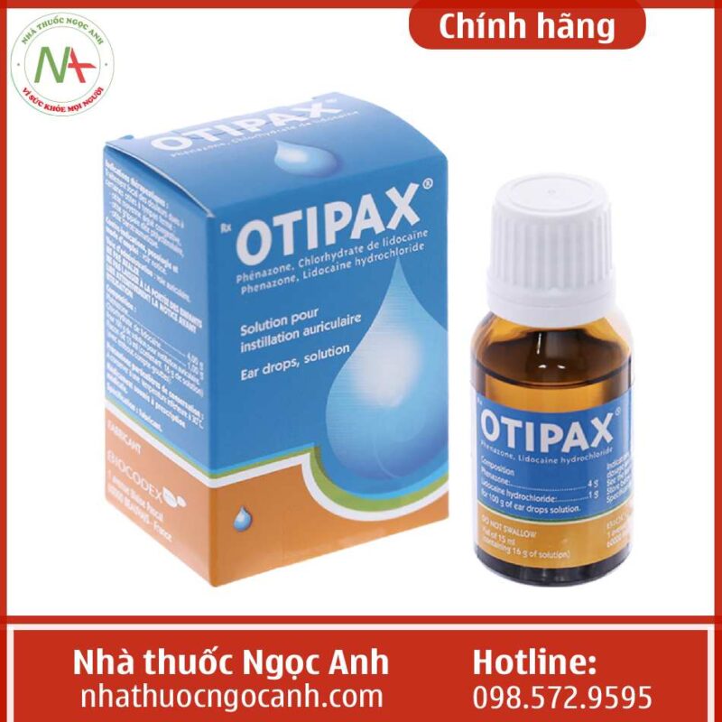 Thuốc nhỏ tai Otipax 15ml là thuốc gì, giá bao nhiêu, mua ở đâu?