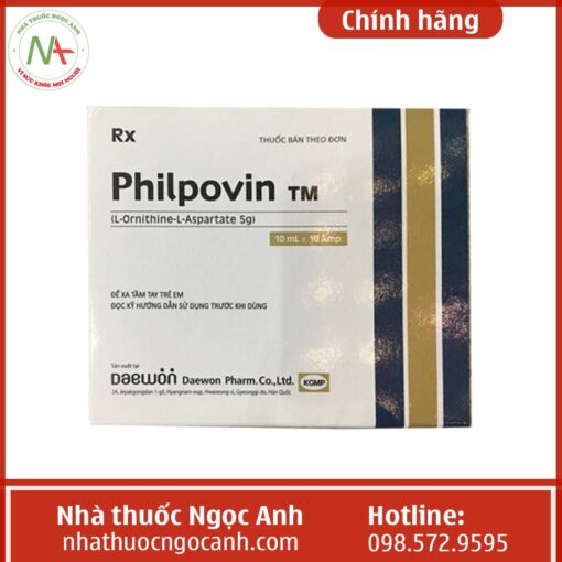 Thuốc Philiver: Công dụng, liều dùng, lưu ý tác dụng phụ, giá bán