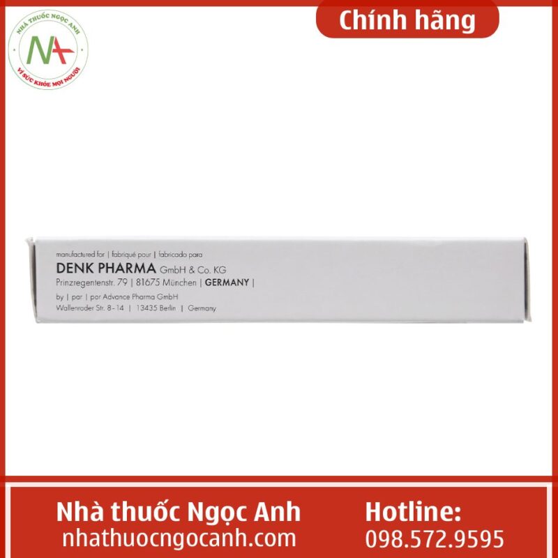 Thuốc Panto-Denk 40 là thuốc gì, tác dụng gì, mua ở đâu, giá bao nhiêu?