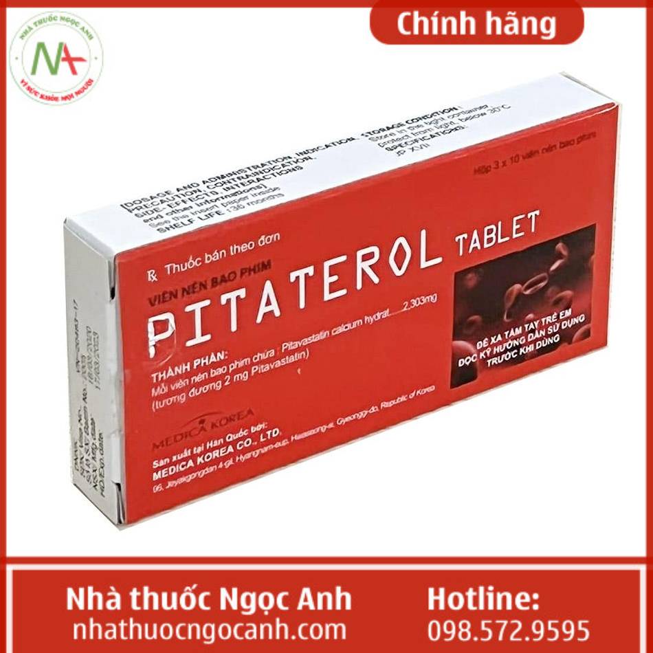 Thuốc Pitaterol Tablet có tác dụng gì, mua ở đâu, giá bao nhiêu?