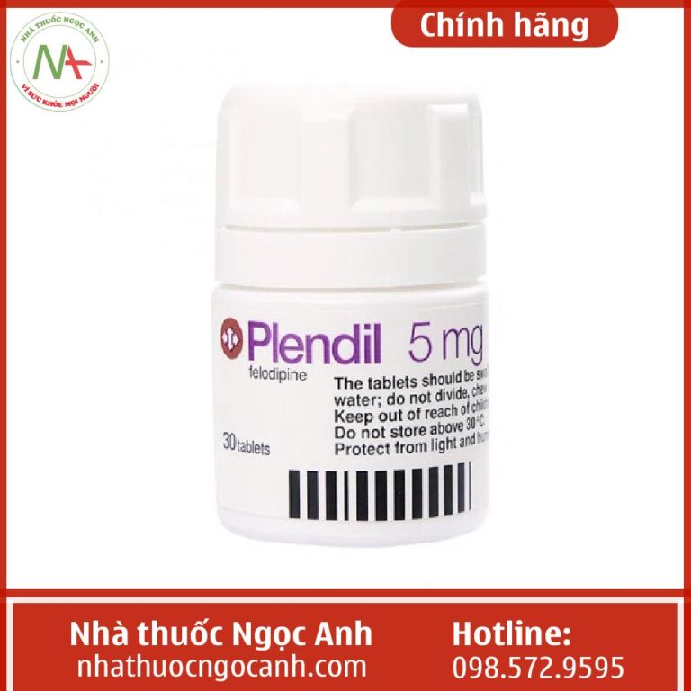 Thuốc Plendil 5mg là thuốc gì, có tác dụng gì, mua ở đâu, giá bao nhiêu?