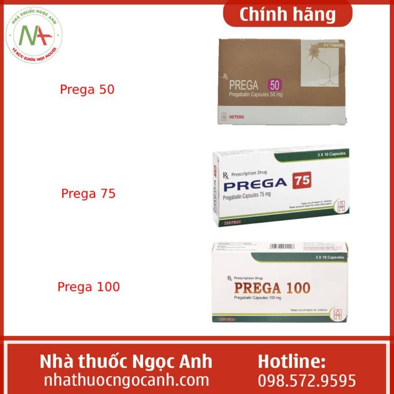 Thuốc Prega 100 mg có tác dụng gì, mua ở đâu, giá bao nhiêu?