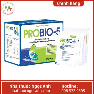 Thuốc Probio-5 là thuốc gì, có tác dụng gì, mua ở đâu, giá bao nhiêu