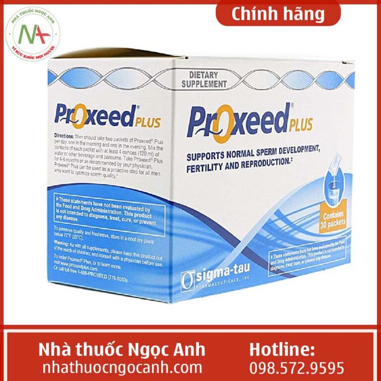 Thuốc Proxeed Plus có tác dụng gì, cách dùng, mua ở đâu, giá bao nhiêu?