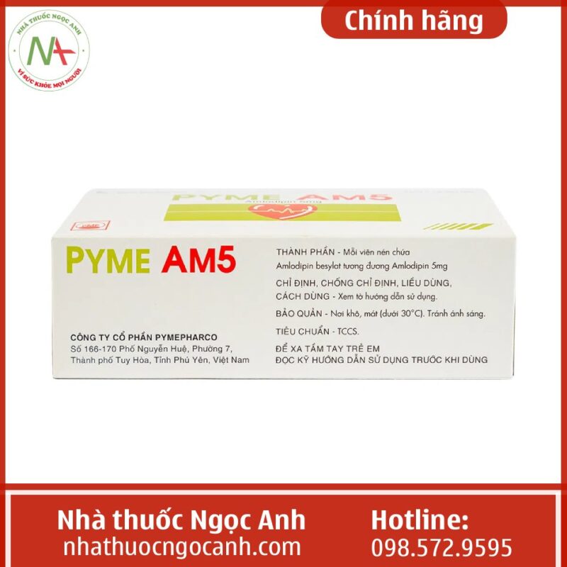 Thuốc Pyme AM5 có tác dụng gì, mua ở đâu, giá bao nhiêu?