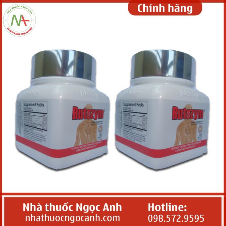 Thuốc Rutozym là thuốc gì, tác dụng gì, mua ở đâu, giá bao nhiêu?