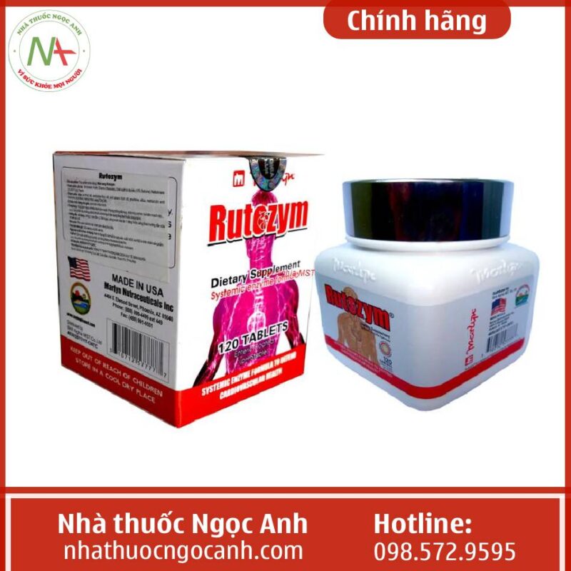 Thuốc Rutozym là thuốc gì, tác dụng gì, mua ở đâu, giá bao nhiêu?