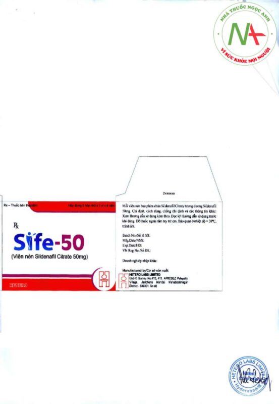 Thuốc Sife-50 là thuốc gì, có tác dụng gì, giá bao nhiêu, mua ở đâu