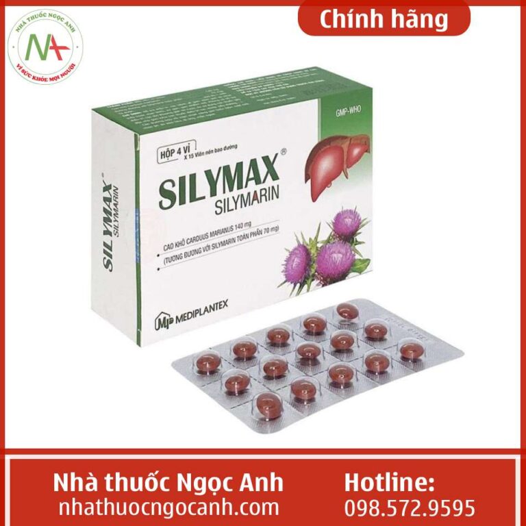 Thuốc Silymax Silymarin có tác dụng gì, giá bao nhiêu, mua ở đâu?