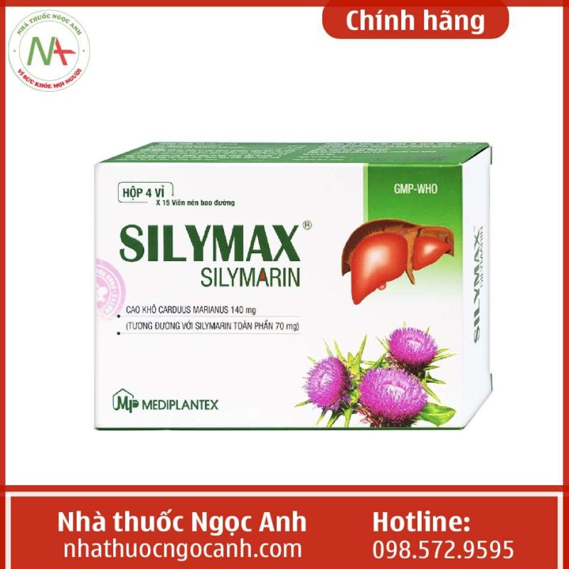Thuốc Silymax Silymarin có tác dụng gì, giá bao nhiêu, mua ở đâu?