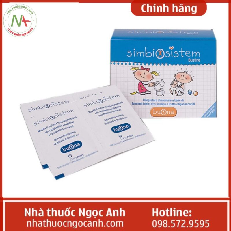 Thuốc Simbiosistem Bustine hộp 20 gói mua ở đâu, giá bao nhiêu?