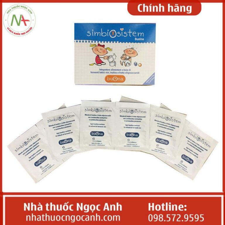 Thuốc Simbiosistem Bustine hộp 20 gói mua ở đâu, giá bao nhiêu?