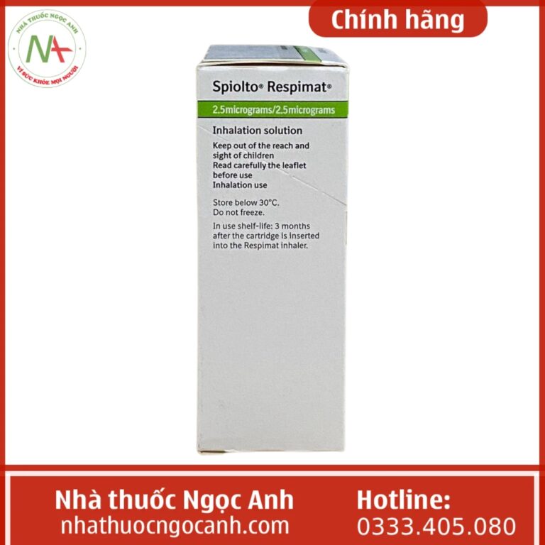 Thuốc Spiolto Respimat 2.5mcg/2.5mcg mua ở đâu, giá bao nhiêu?