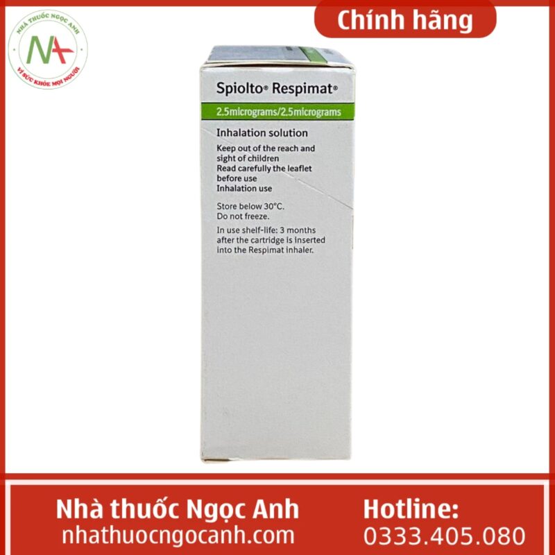 Thuốc Spiolto Respimat 2.5mcg/2.5mcg mua ở đâu, giá bao nhiêu?