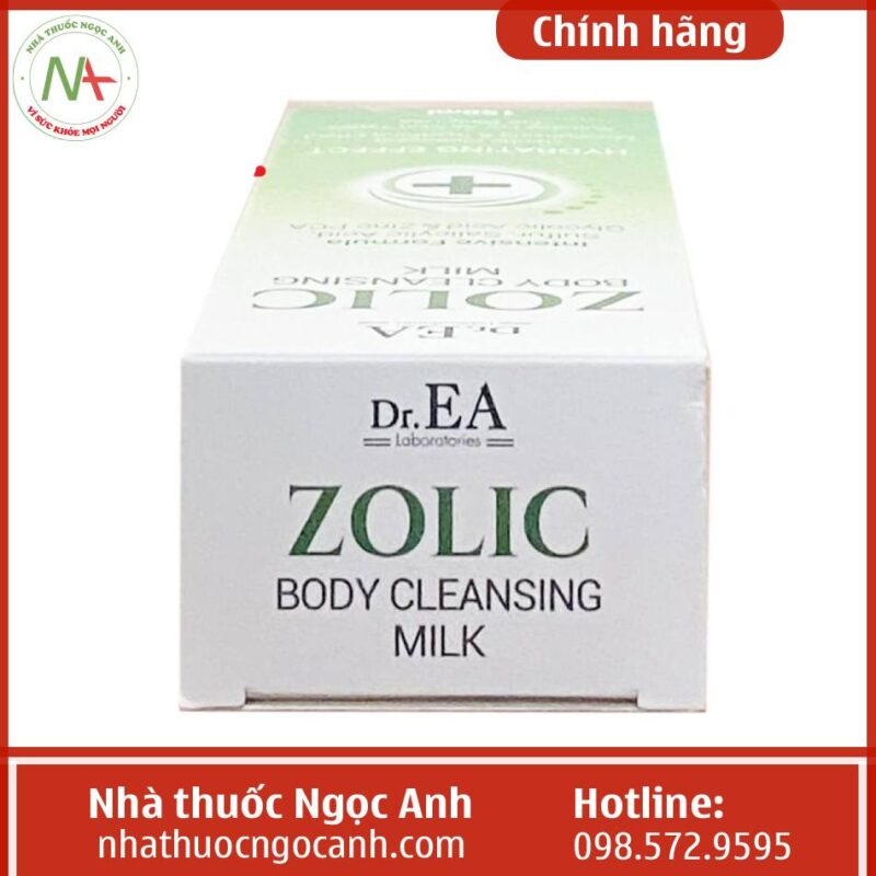 Sữa tắm Dr.EA Body Zolic Body Cleansing Milk giá bao nhiêu, mua ở đâu?