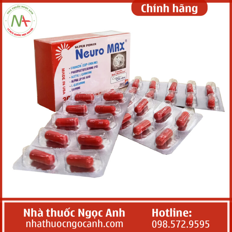 Super Power Neuro Max của Mỹ là thuốc gì, giá bao nhiêu, mua ở đâu